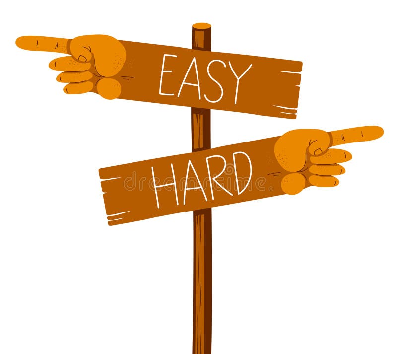 Finger Pointing Signs stock vector. Illustration of business - 4055282