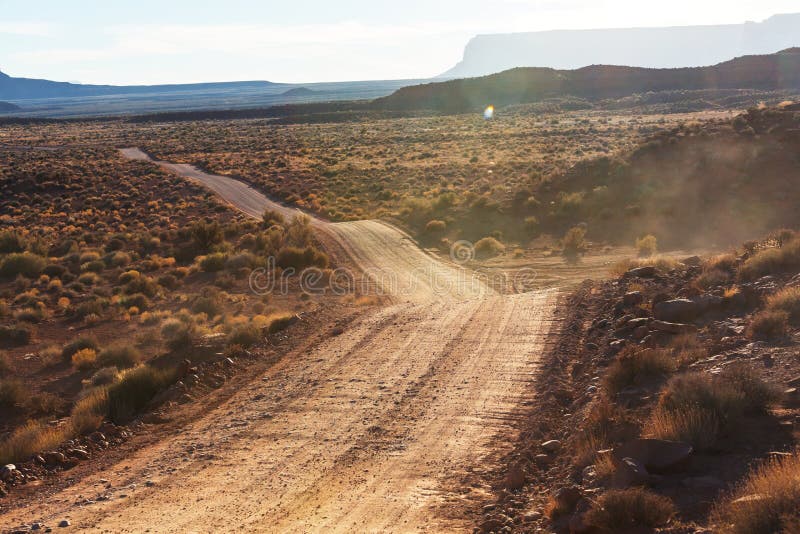Road in prairie stock image. Image of mountain, tall - 81728989
