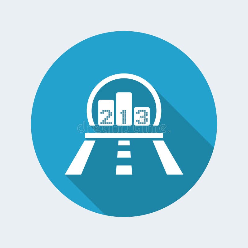 Road race icon stock vector. Illustration of icon, vector - 96394897