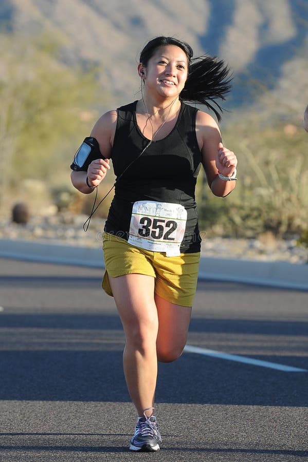 Road Race Runner editorial stock photo. Image of park - 79162883