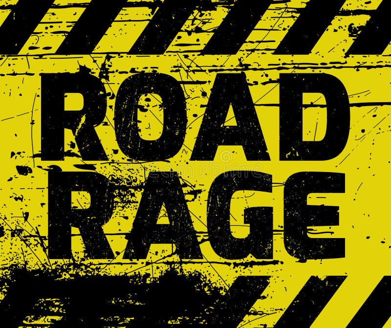 Road Rage stock illustration. Illustration of drunk, hazard - 36128388