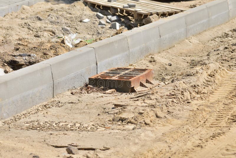 Road and Rain Drain in the City during Renovation and Modernization ...