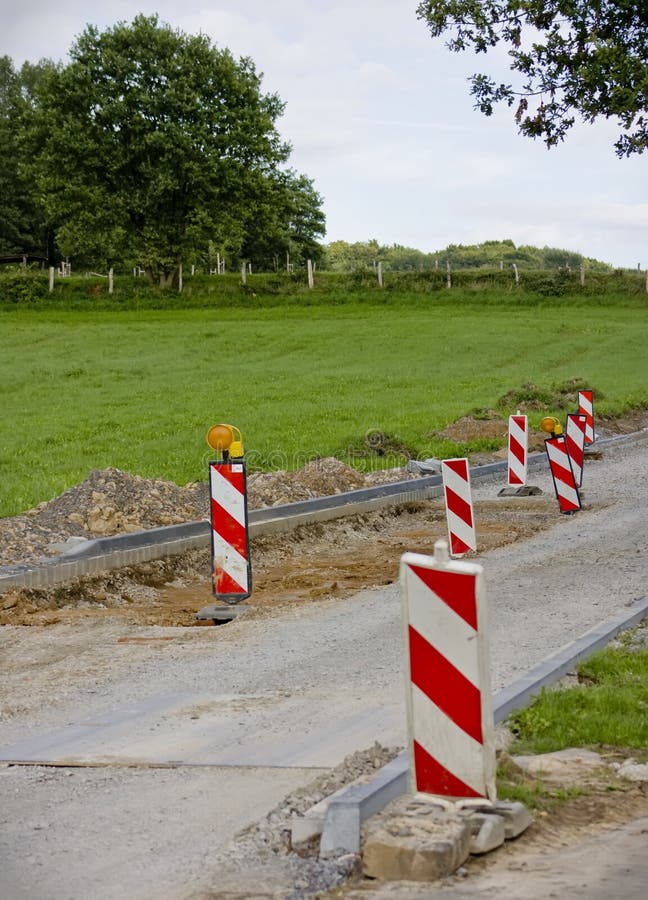 Road Reconstruction stock image. Image of field, work - 15848211