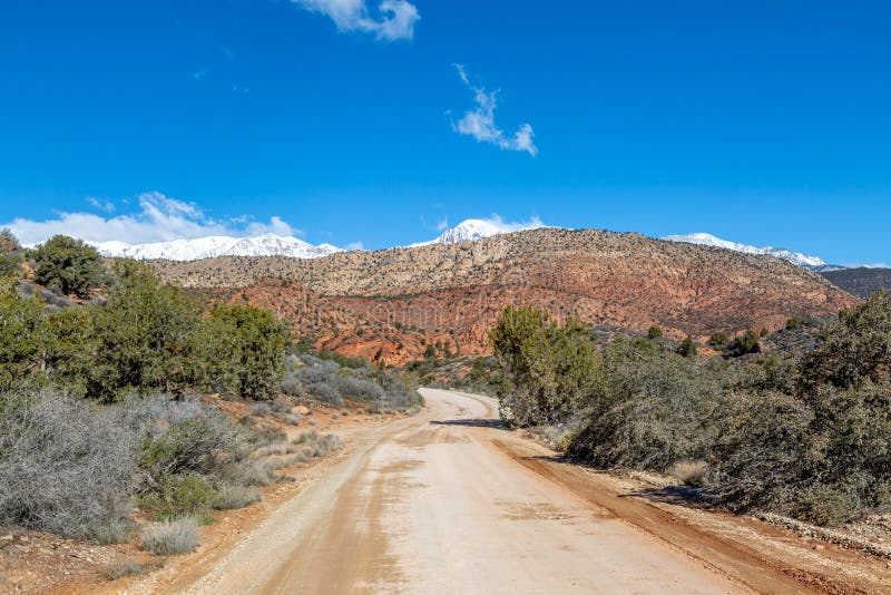 Remote Utah Landscape stock image. Image of journey - 142301367