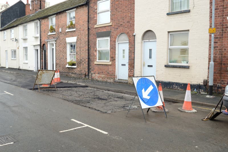 Road repair stock image. Image of road, change, work - 27690567