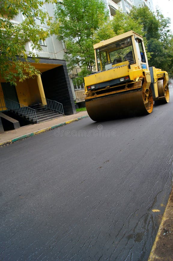 Road repair stock image. Image of repair, lane, paver - 29450605