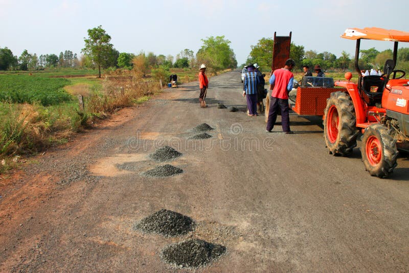 Road repairing editorial stock photo. Image of improve - 23957048