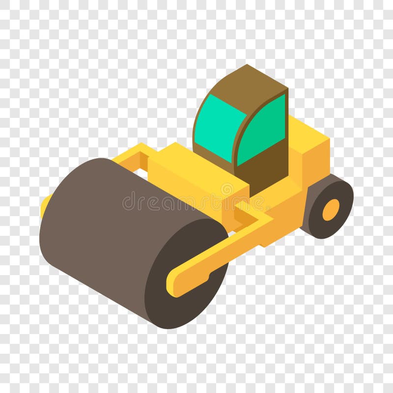 Road Roller Machinery Icon, Outline Style Stock Vector - Illustration ...