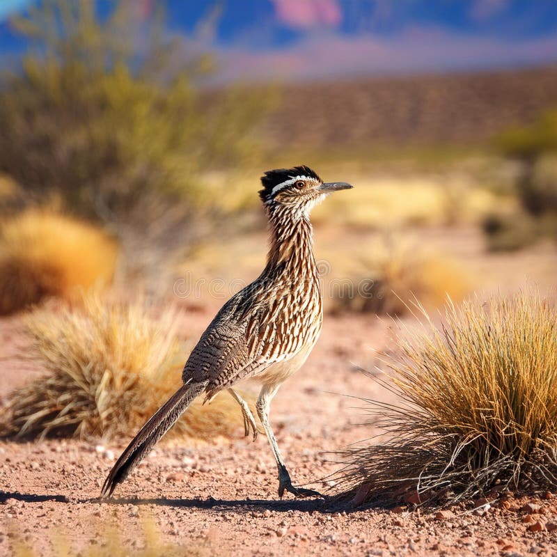 Road Runner Bird, AI Generated Stock Illustration - Illustration of ...