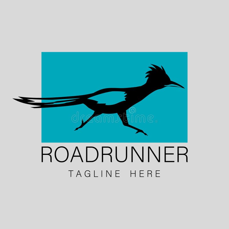 Road Runner Logo Design Vector Flat Isolated Illustration Stock Vector ...