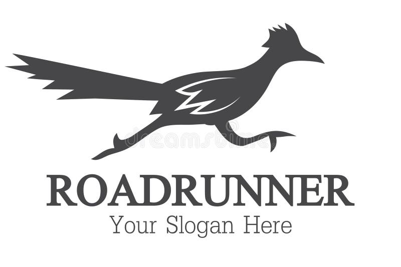 Road Runner Logo Icon Design Vector Flat Isolated Illustration Stock ...