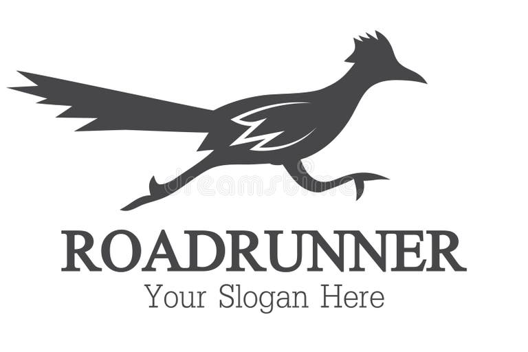 Road Runner Logo Icon Design Vector Flat Isolated Illustration Stock ...