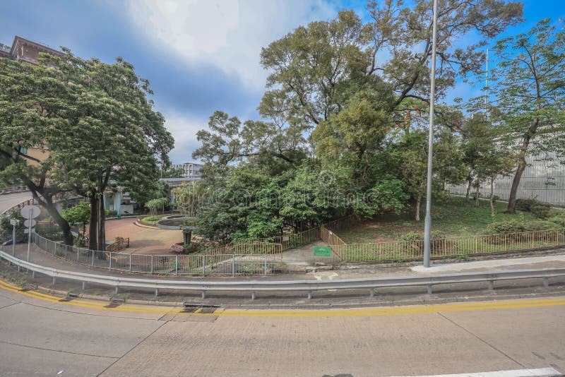 The Road Scape of Ching Cheung Road May 11 2024 Editorial Image - Image ...