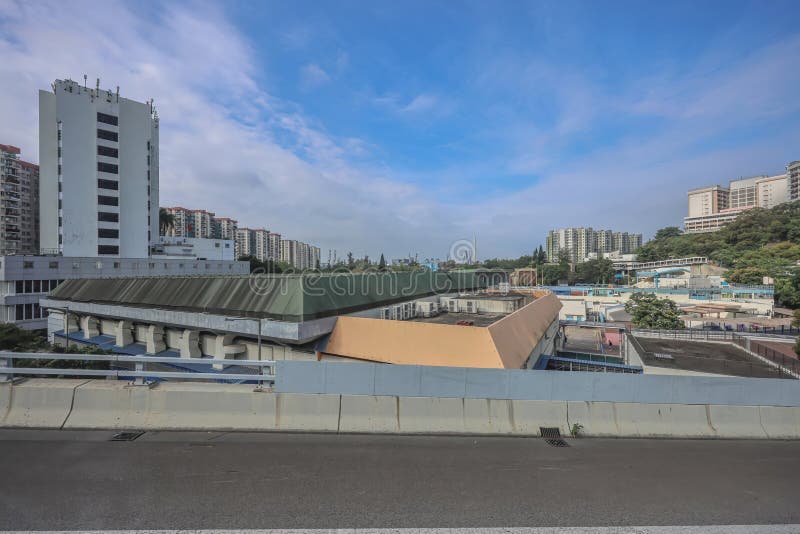 The Road Scape of Ching Cheung Road May 11 2024 Editorial Image - Image ...