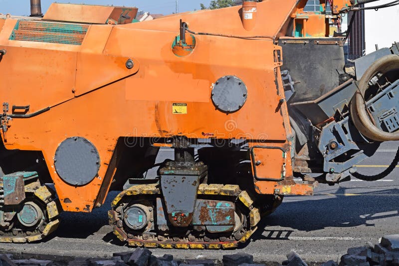 Road scraper vehicle stock image. Image of city, hydraulic - 59966791