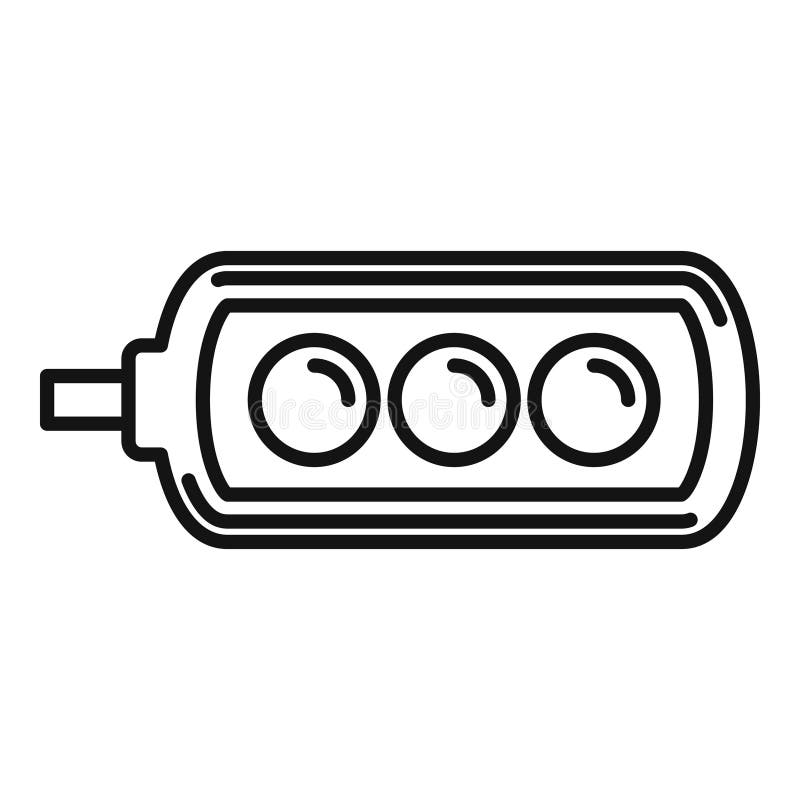 Road Sensor Camera Icon Outline Vector. Care Stop View Stock ...