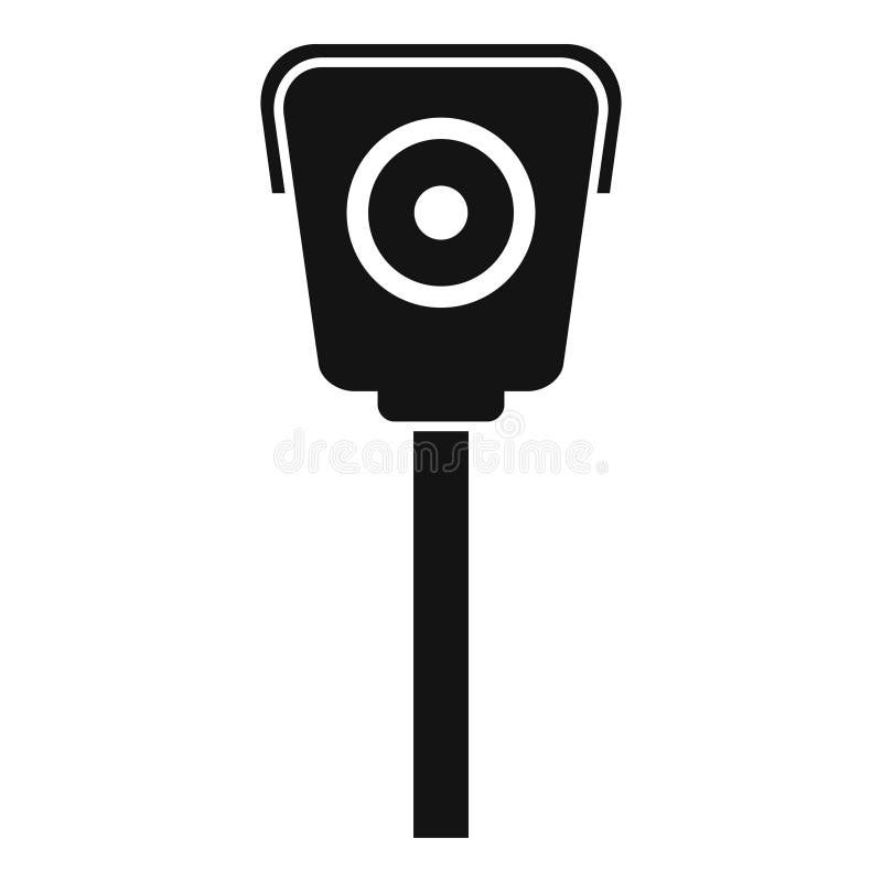 Road Sensor Camera Icon Simple Vector. Care Seat Spot Stock ...