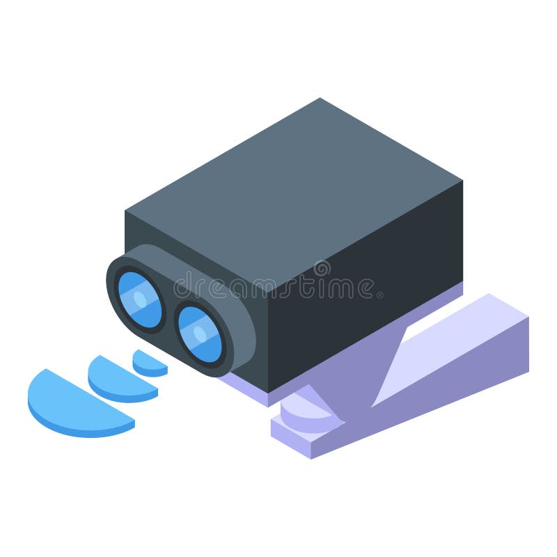 Road Sensor Icon Isometric Vector. Car Traffic Stock Vector ...
