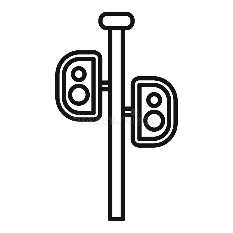 Road Sensor Icon Outline Vector. Control System Stock Vector ...