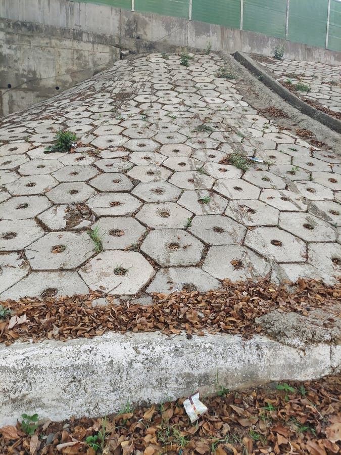 Road Side blocks stock photo. Image of pattern, stonewall - 276225806