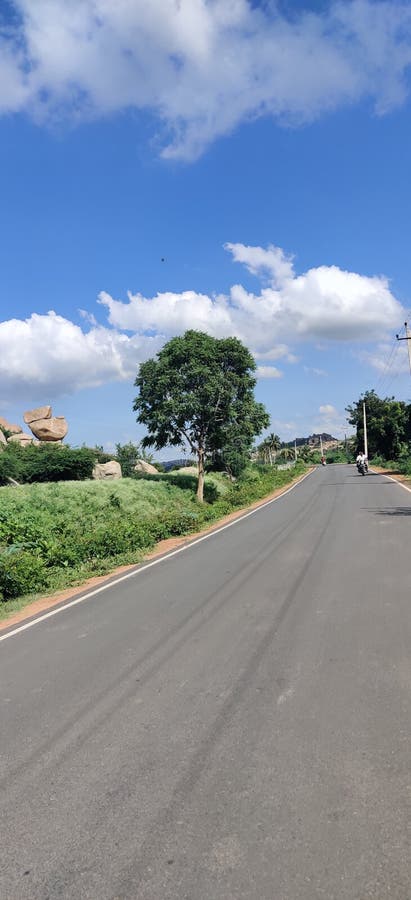Road side in India stock image. Image of cliff, sunlight - 182591119