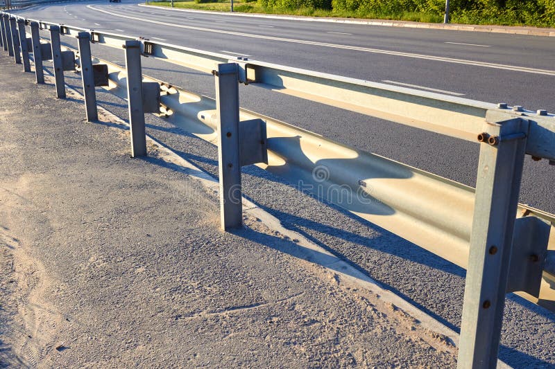 Road, a Sidewalk and a Bump. Traffic. Bridges Stock Photo - Image of ...