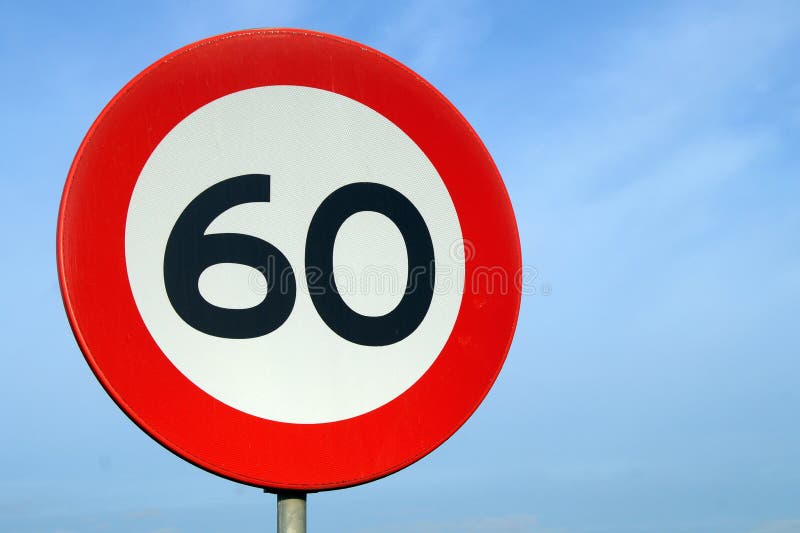 60 Road Sign Age Sixty Stock Photos - Free & Royalty-Free Stock Photos ...