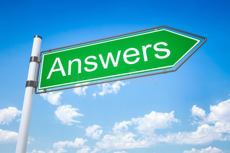 Questions Answers Choice stock illustration. Illustration of choices ...