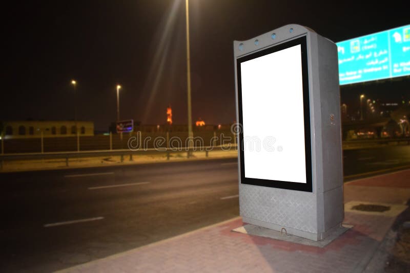 ROAD SIGN BILLBOARD ADVERTISEMENT CONCEPT Stock Photo - Image of ...