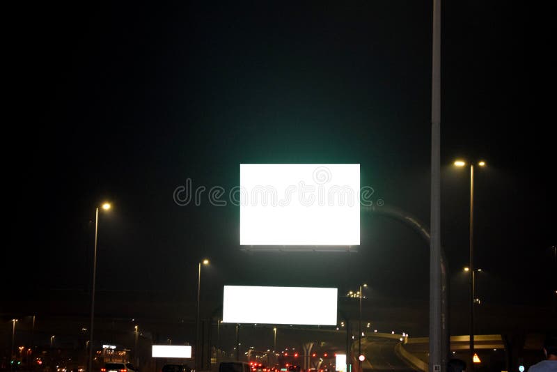 ROAD SIGN BILLBOARD ADVERTISEMENT CONCEPT Stock Image - Image of ...