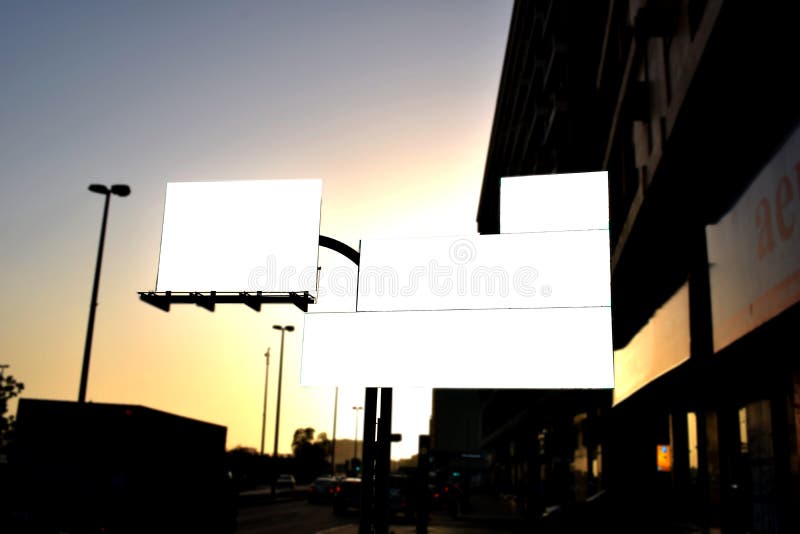 Road Sign Billboard Advertisement Concept Editorial Stock Photo ...