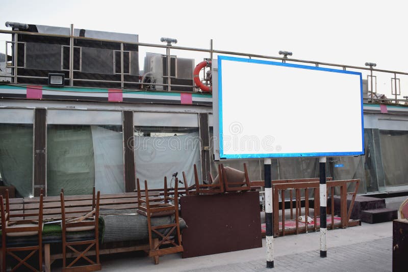 Road Sign Billboard Advertisement Concept Editorial Stock Image ...