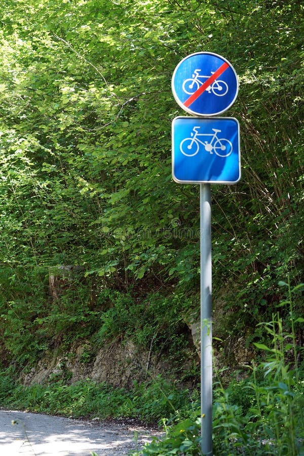 Road sign stock photo. Image of grass, circle, green - 76856656
