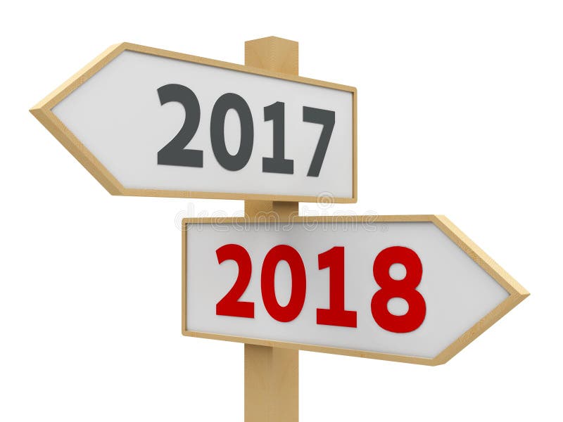 Road sign 2018 stock illustration. Illustration of background - 84653279