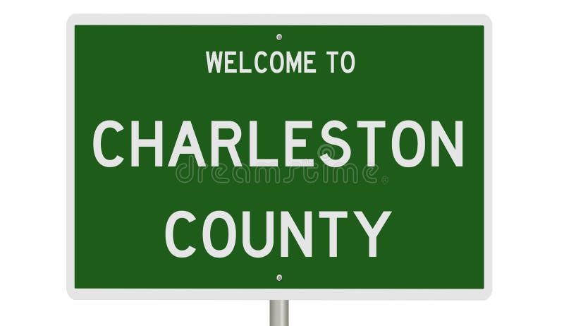 Welcome To Charleston Road Sign Stock Vector - Illustration of ...
