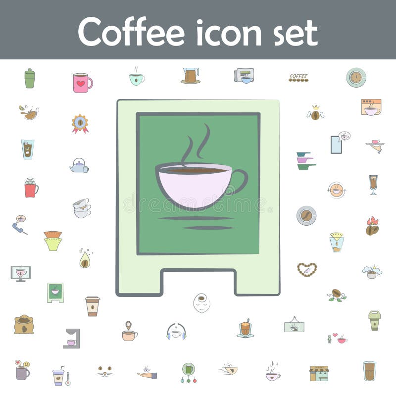 Coffee Station Sign Stock Illustrations – 1,156 Coffee Station Sign ...
