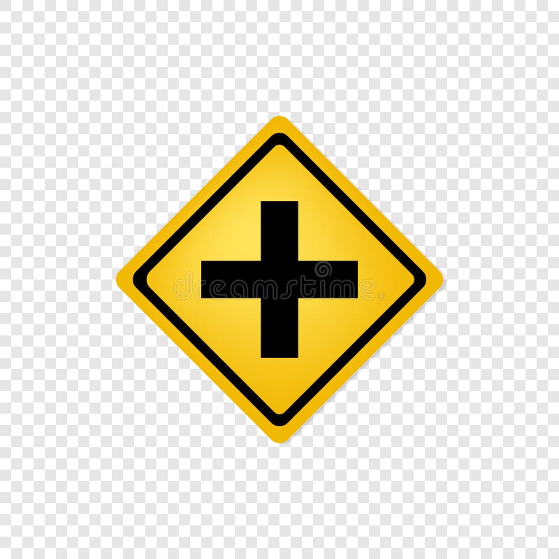 Cross Road Icon In Different Style Vector Illustration. Two Colored And ...