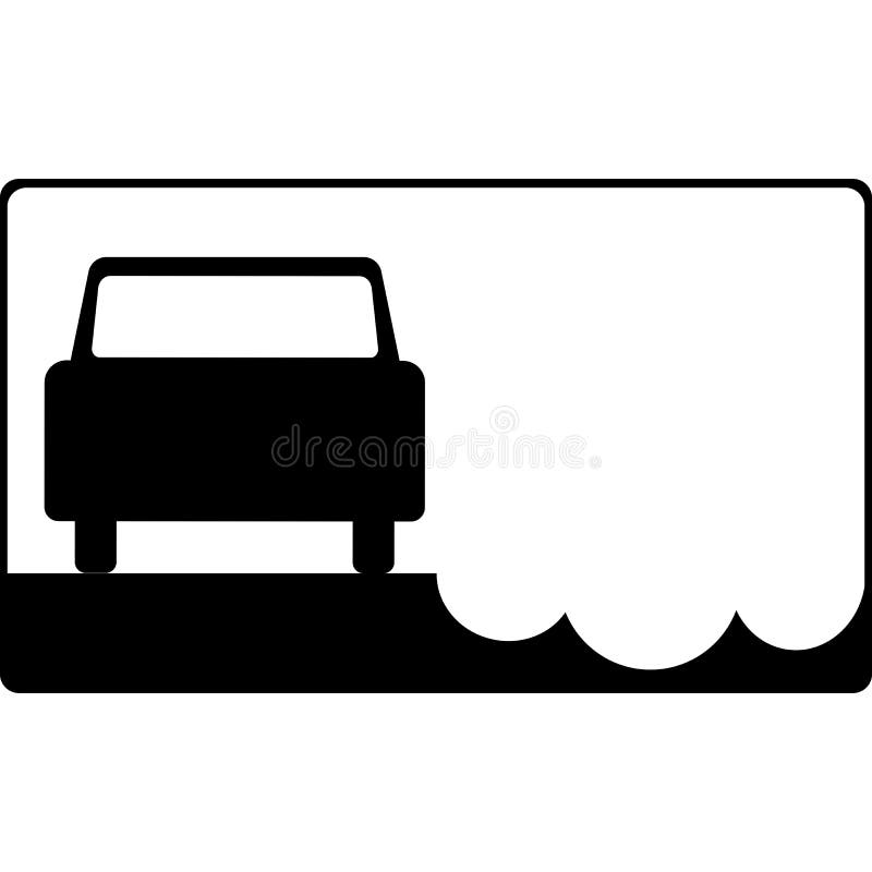 Road Sign. the Sign Dangerous Curb. Vector Image. Stock Vector ...