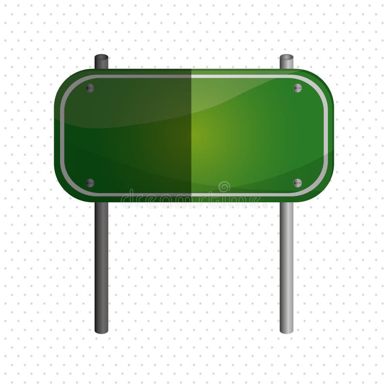 Road Sign Design , Vector Illustration Stock Vector - Illustration of ...