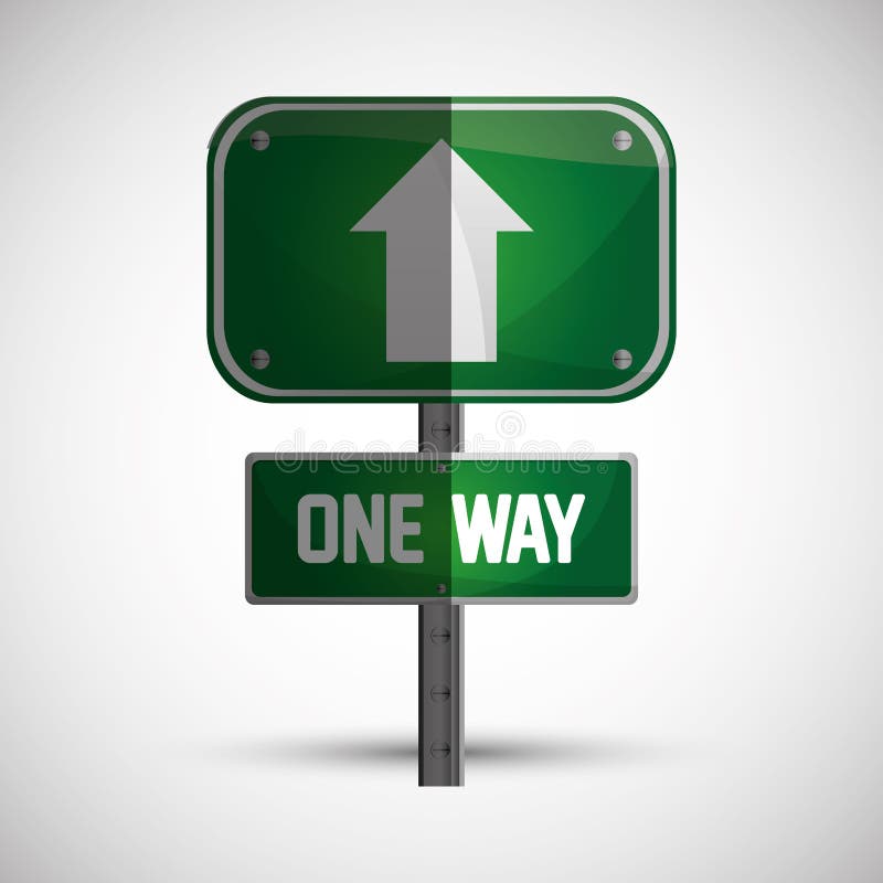 Road Sign Design , Vector Illustration Stock Vector - Illustration of ...