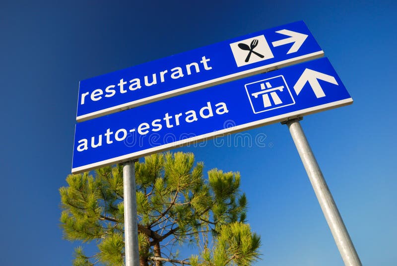 Road Sign with Different Directions Stock Photo - Image of arrow ...