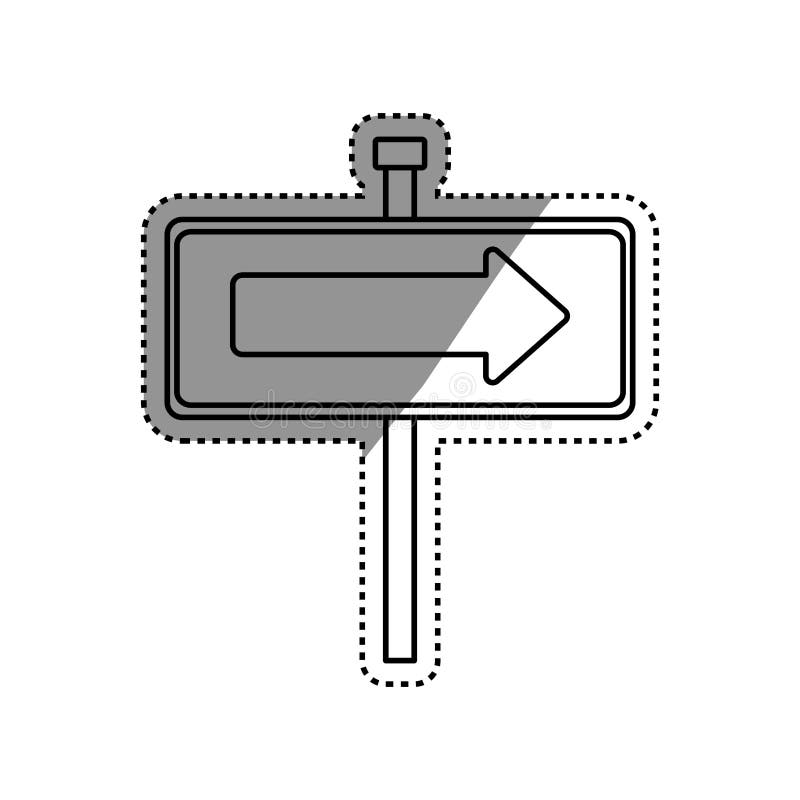 Road sign directions stock illustration. Illustration of concept - 85994240