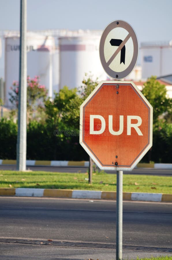 Road sign stock photo. Image of stick, single, industry - 42988410