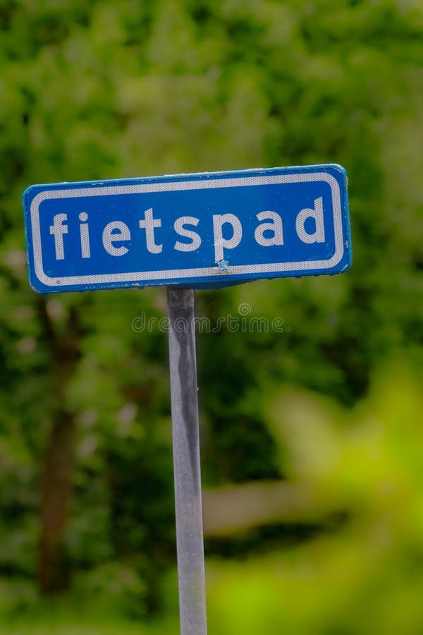 Road sign stock image. Image of cycling, path, guide - 247840589