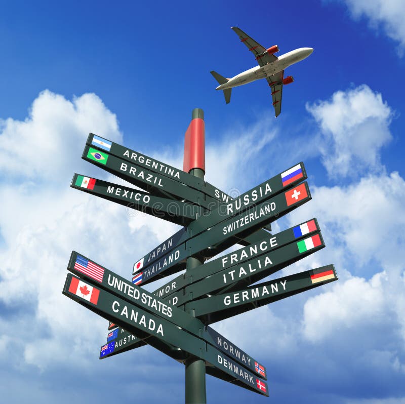 Road Sign Countries Stock Illustrations – 342 Road Sign Countries Stock ...