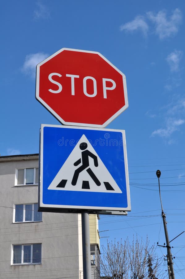 Road Sign. Graphic Drawing for Information To Road Users Stock Image ...