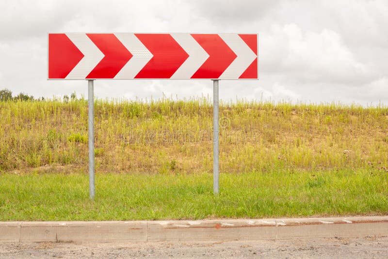 Sharp Right Turn Sign stock image. Image of sharp, driving - 507157