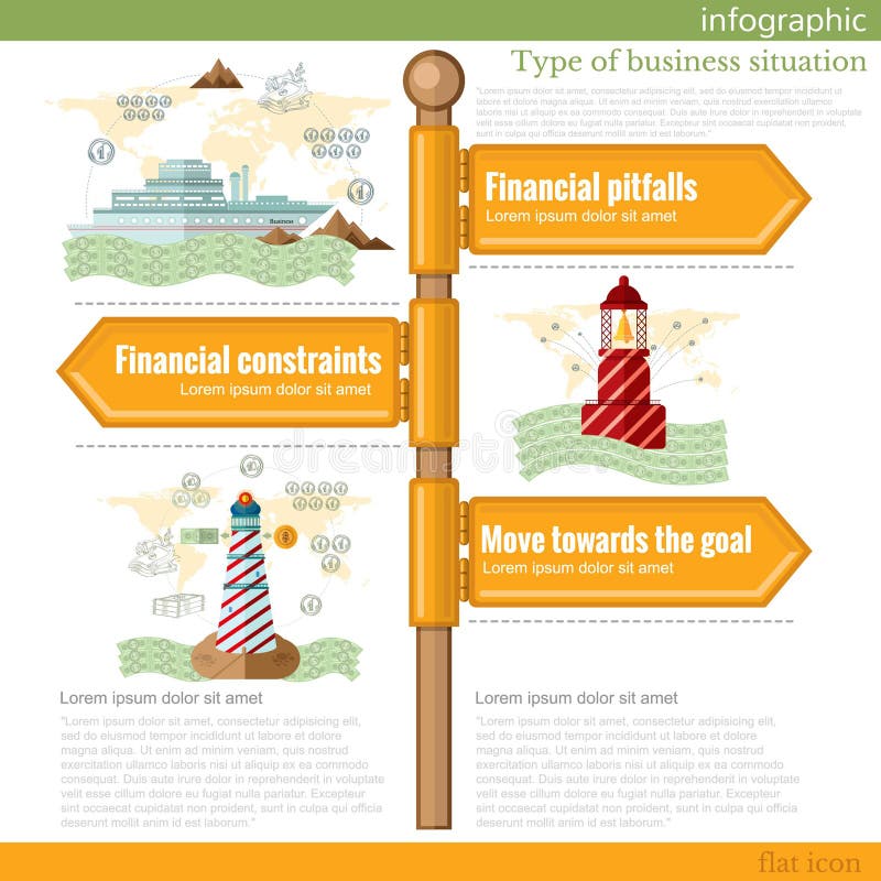 Financial Road Signs Stock Illustrations – 357 Financial Road Signs ...