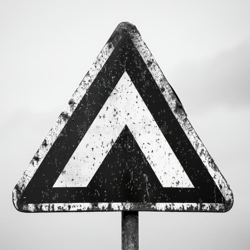 Road Sign Isolated on White Background, Vector Illustration. Eps 10 ...