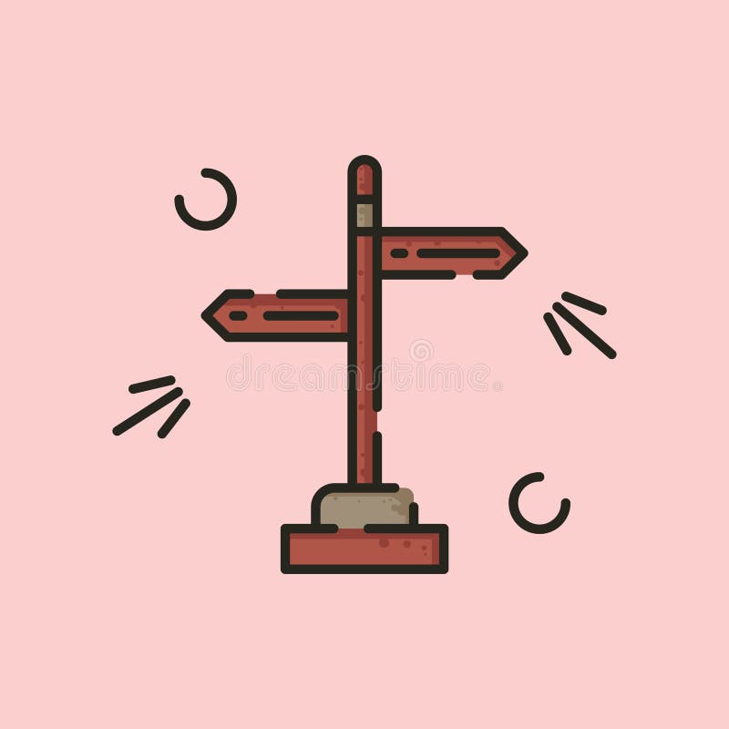 Road Sign Logo Symbol Vector Design Illustration, Road Direction Sign ...